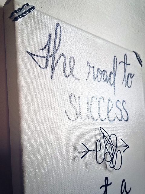 "The Road To Success Is Not A Straight Line"